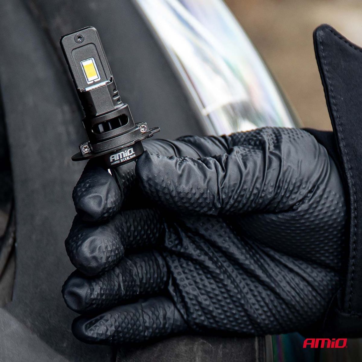 LED Spuldze F25 PRO BLACK FULL CANBUS H7 68W 12V 24V AMIO-04720, Auto ...